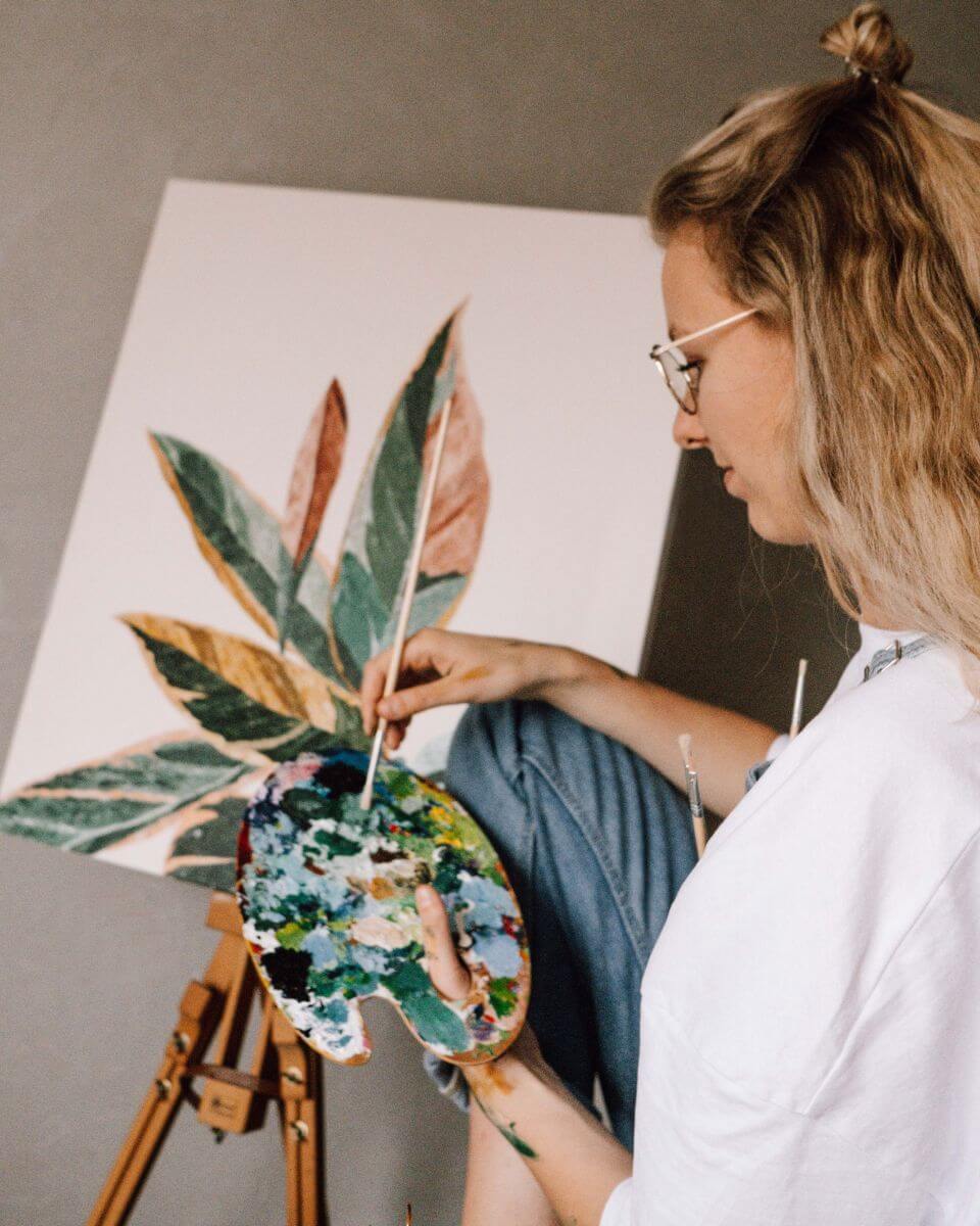 Malideen mit Acrylfarben: 10 einfache Motive